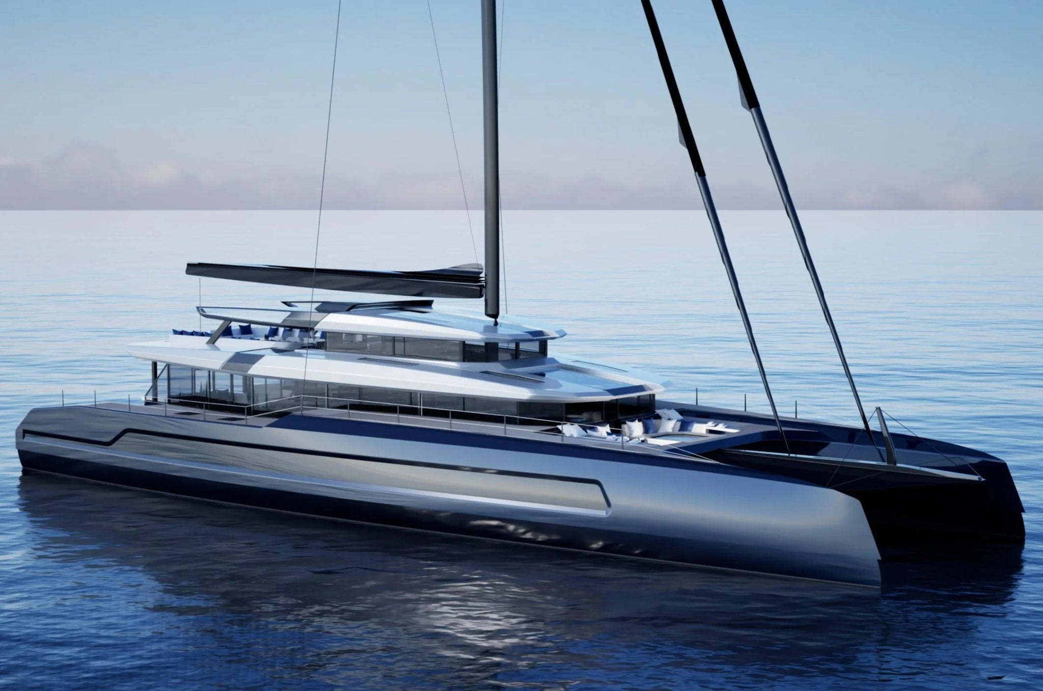 MCCONAGHY UNVEILS LUXURIOUS MC115 MULTIHULL YACHT – TheArsenale