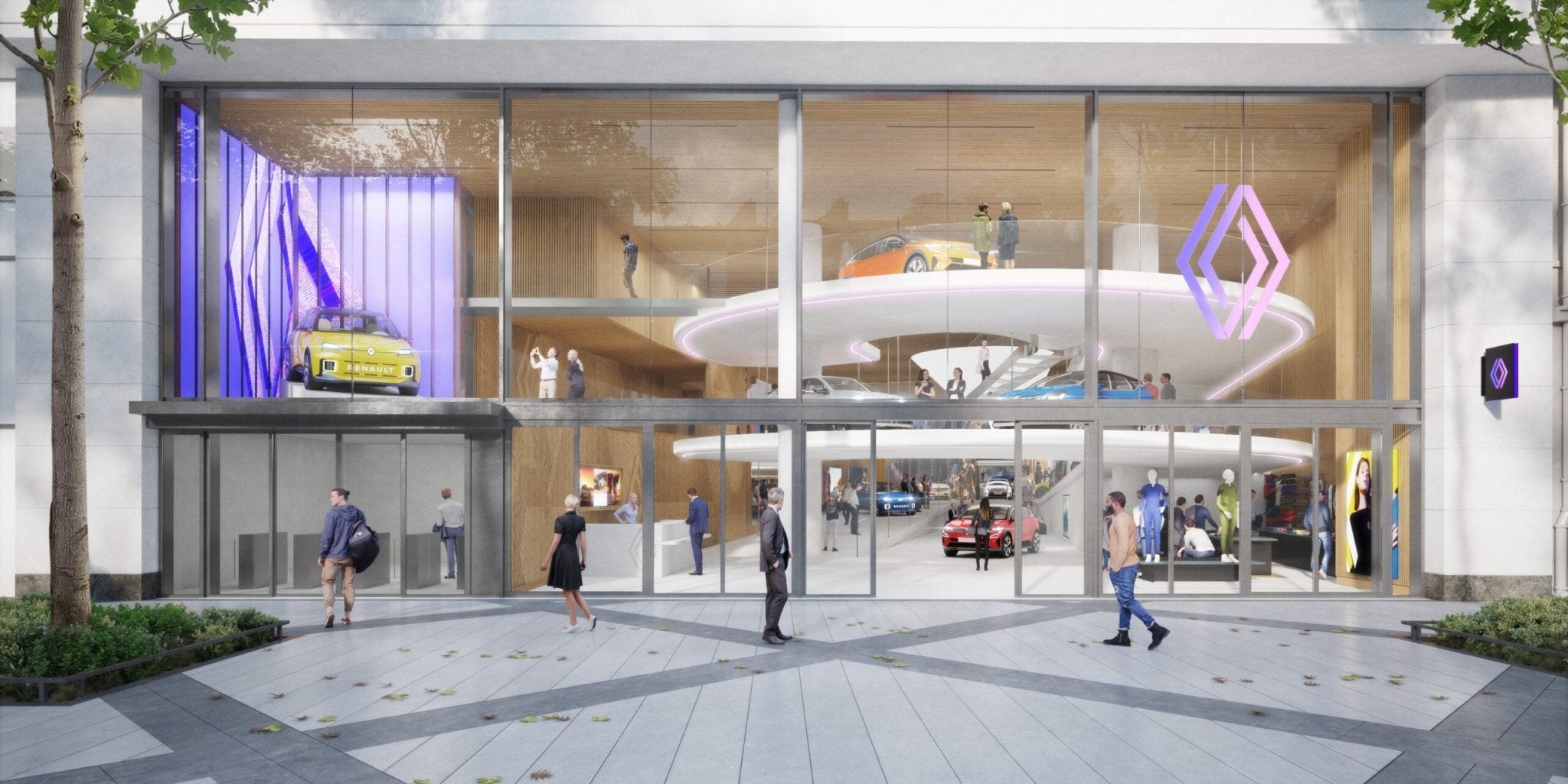 RENAULT'S LATEST SHOWROOM ON THE CHAMPS-ÉLYSÉES – TheArsenale