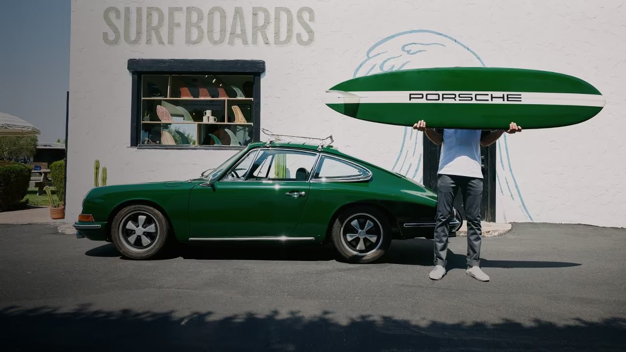 RIDING THE WAVES OF ELEGANCE: PORSCHE X ALMOND SURFBOARDS COLLABORATIO ...
