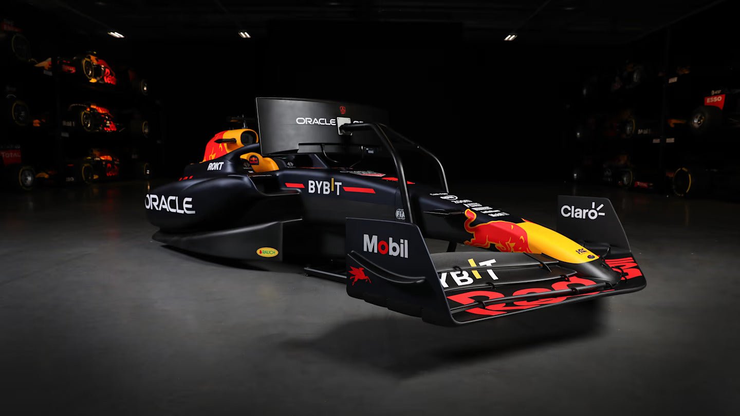 THE ULTIMATE RACING EXPERIENCE: ORACLE RED BULL RACING RB19 MOTION SIM ...