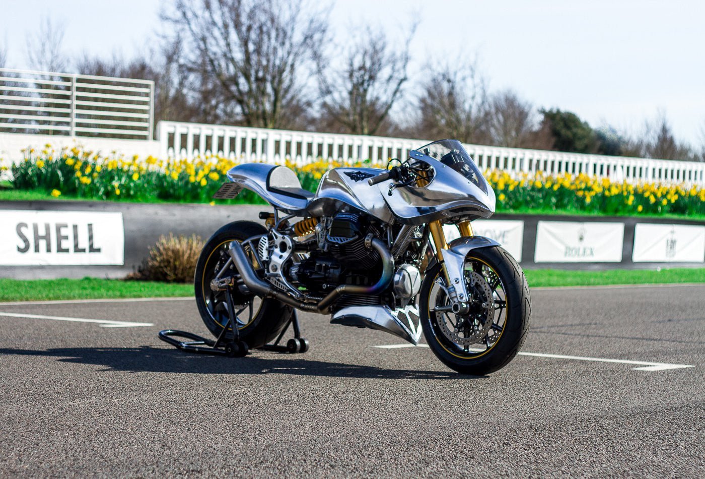 Titanium Moto Guzzi by Paul Milbourn – TheArsenale