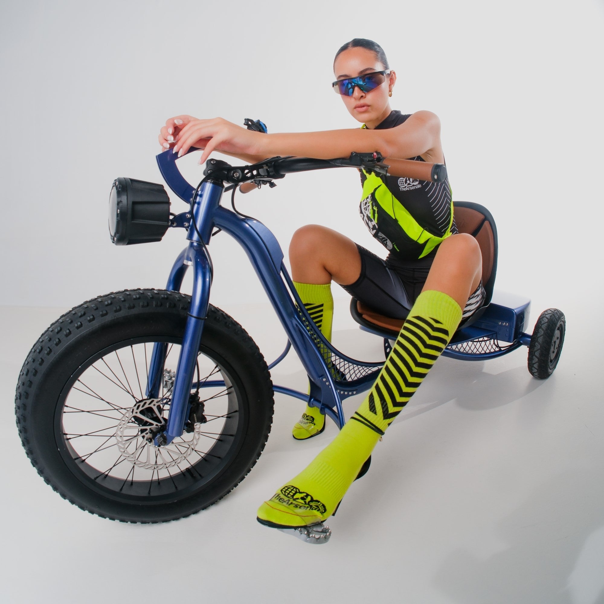 THEARSENALE X PELITTI GREEN NEON SOCK - TheArsenale